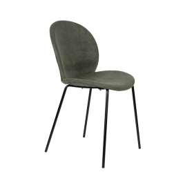 Bonnet Chair Green | Zuiver
